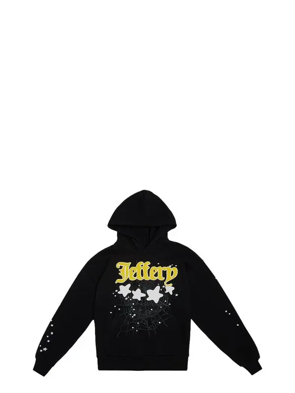 SP5DER Jeffery Hooded Sweatshirt - Black