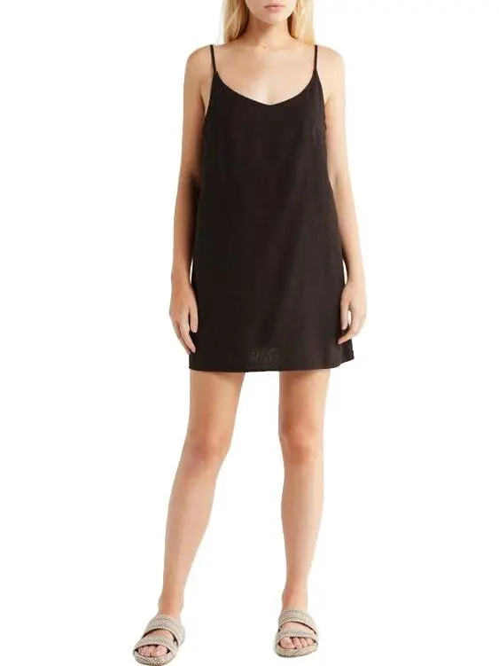 BILLABONG Summer Love Mini Slip Dress - Black