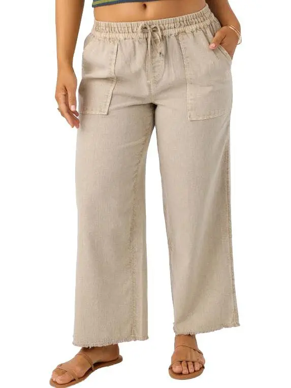 O'Neill Sevie Cotton Twill Pants - Simply Taupe