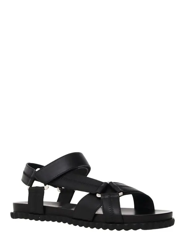 VOILE BLANCHE Francis Zig Slingback Sandal - Black