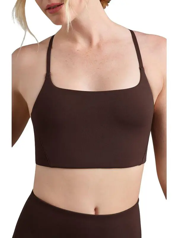 RHONE Revive Cami Bra - Coffee Brown