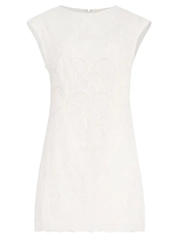 ALL THAT REMAINS Rivera Maya Mini Dress - White