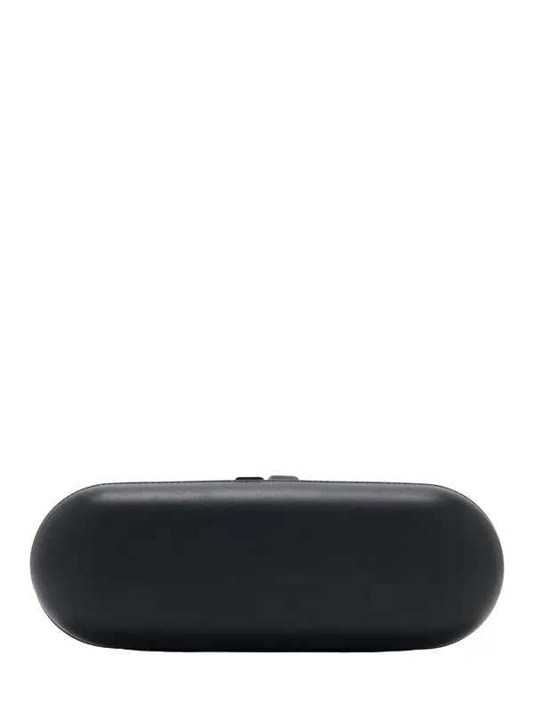ST. AGNI Riviera Leather Clutch - Black