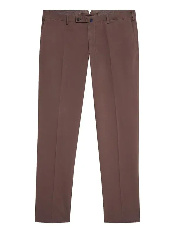 Incotex Royal Batavia Twill Trousers - Lightpastel Brown15