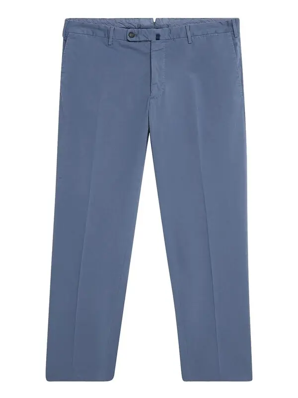 Incotex Royal Batavia Twill Trousers - Medium Blue812