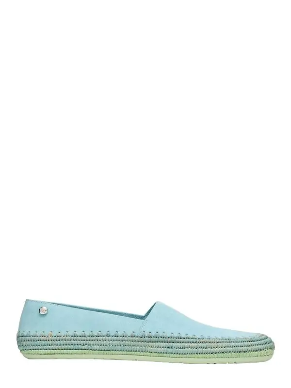Loewe Rio Suede Espadrilles - Light Blue