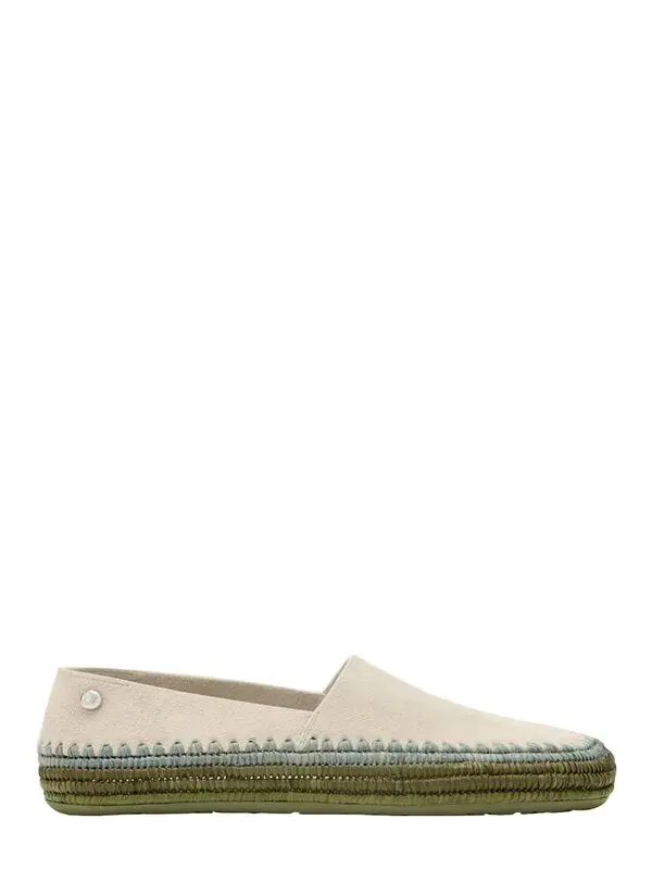 Loewe Rio Suede Espadrilles - Light Grey