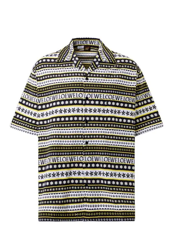 Loewe Cotton Bowling Shirt - Multicoloured