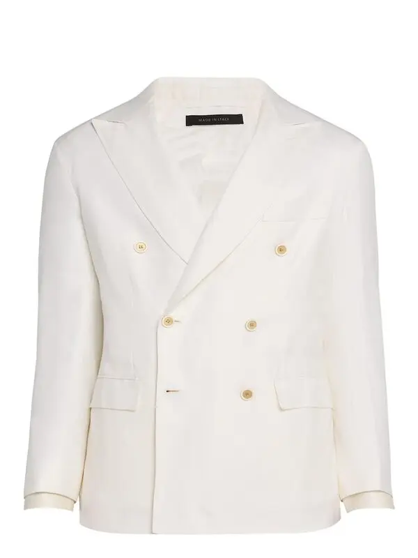Brioni 80th Anniversary Soffio Sport Coat - Off White