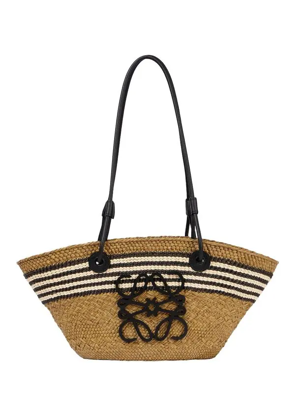 Loewe Paula's Ibiza Anagram Small Basket Bag - Beige