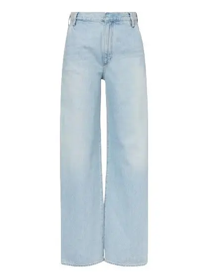 AGOLDE Shona High-rise Wide-leg Jeans - Blue