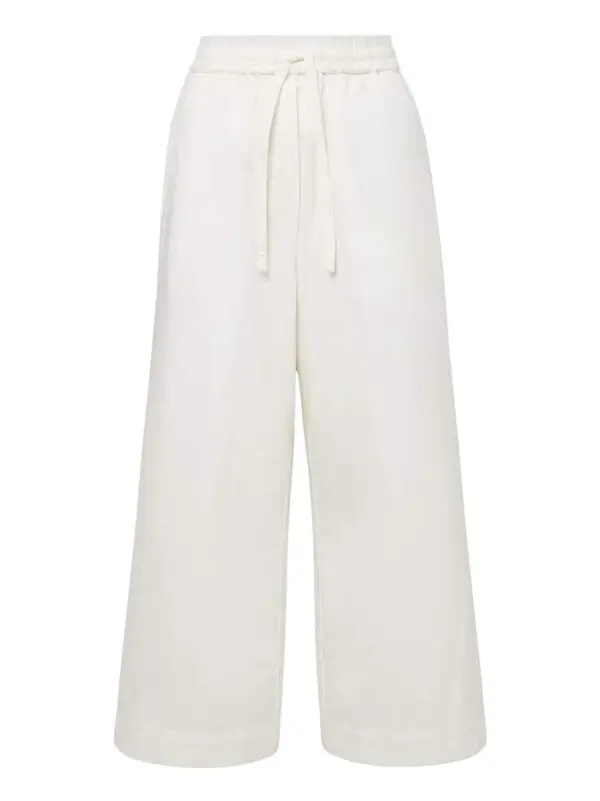 Loewe Paula's Ibiza Cotton Wide-leg Pants - White