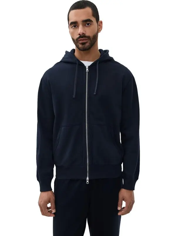 Reigning Champ Mid-weight Terry Zip Hoodie - Navy