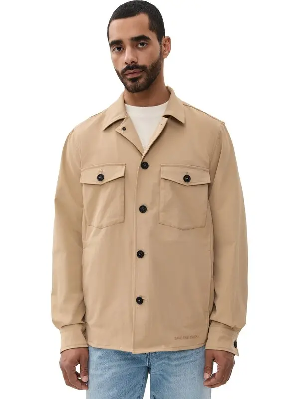 SAVE THE DUCK Bard Lightweight Jacket - Stardust Beige