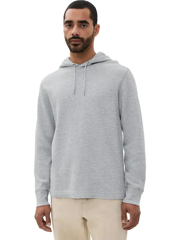 Reigning Champ Lightweight Waffle Standard Hoodie - Hgrey