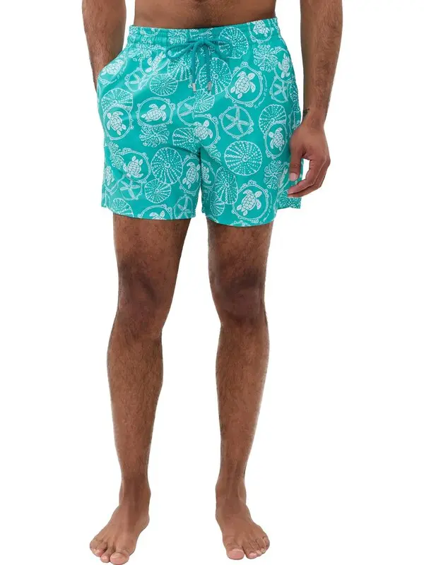 Vilebrequin Moorea Swim Trunks 5.5 - Vert Disco