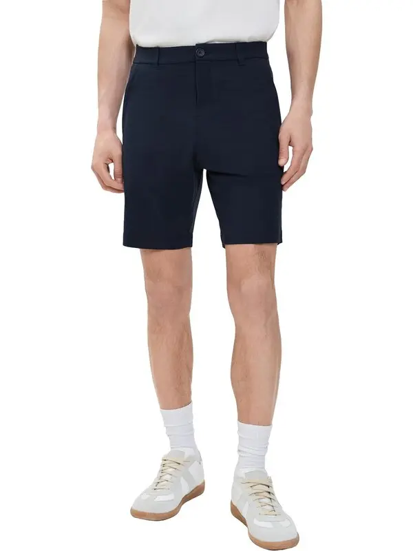 Reigning Champ Stretch Warp Knit Coach's Shorts - Navy