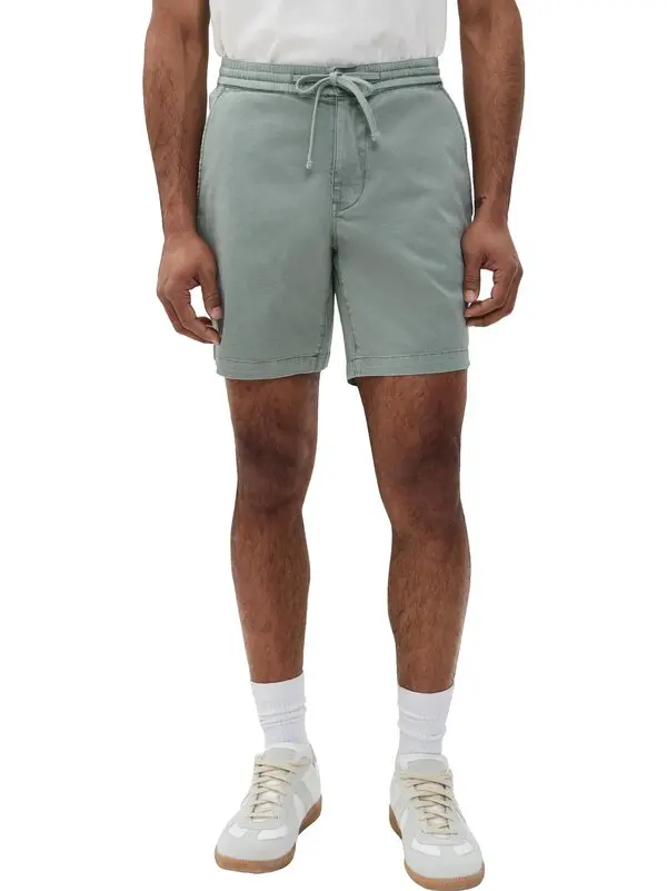 Ag Oliver Drawstring Shorts 7.5 - Sulfur Matcha Latte