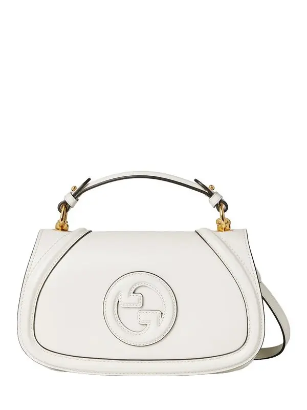 Gucci Blondie Medium Top Handle Bag - White