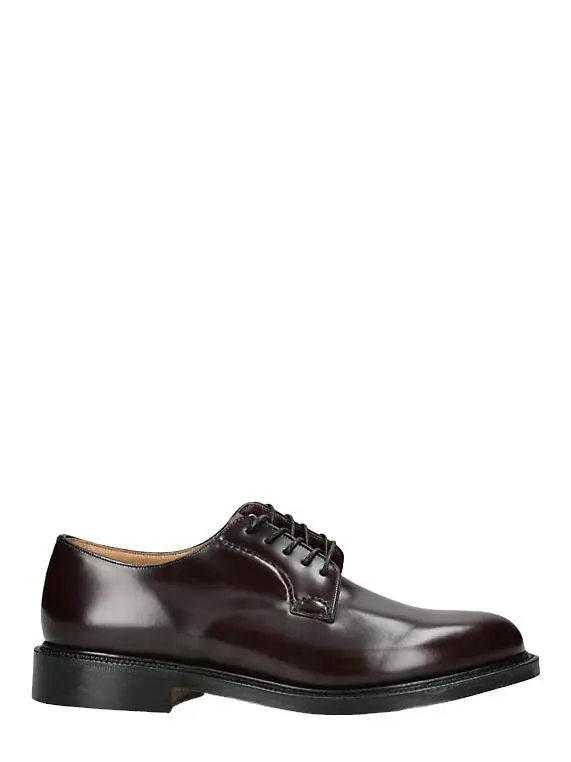 Church's Shannon Lace-up Leather Derby Shoes - Wine
