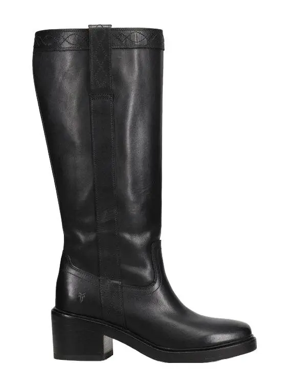 THE FRYE COMPANY Kate Pull On Wide Calf Boots - Black
