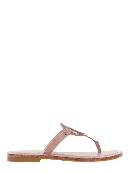 THE FRYE COMPANY Taylor Logo Sandal - Natural