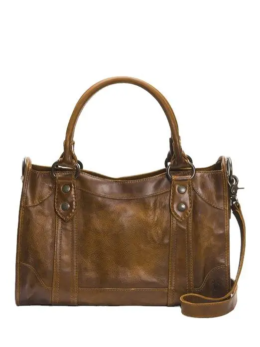 Frye Melissa Satchel - Natural