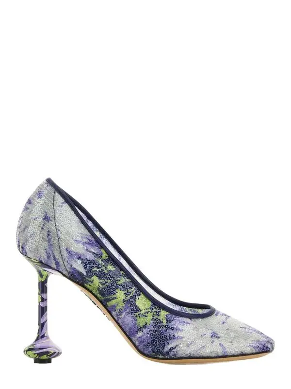 Loewe Heeled Toy Pumps - Printed