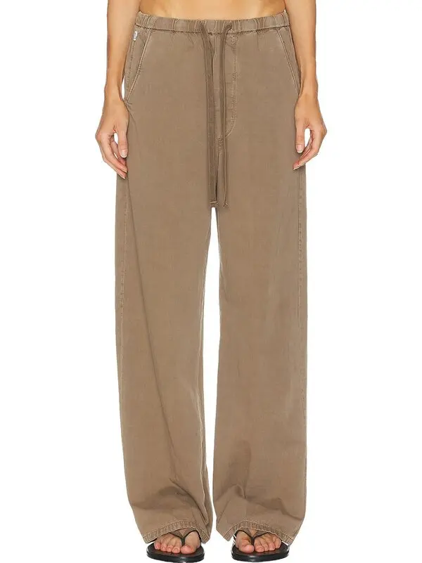 Citizens Of Humanity Aurora Pull-on Trousers - Cocoa