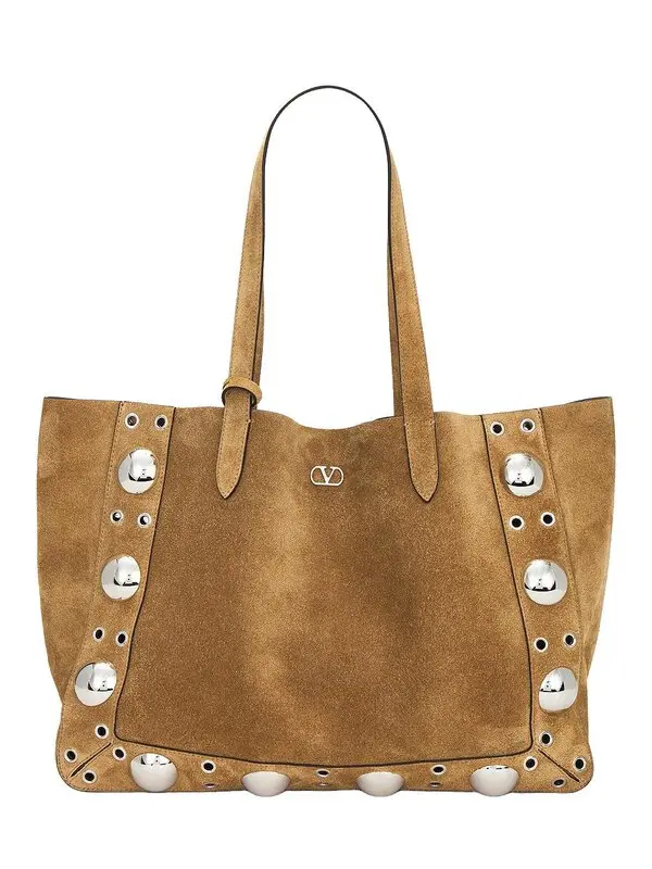 Valentino Garavani Nellcote Tote Bag - Havana Beige