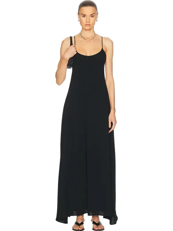 LESET Ari Maxi Dress - Black