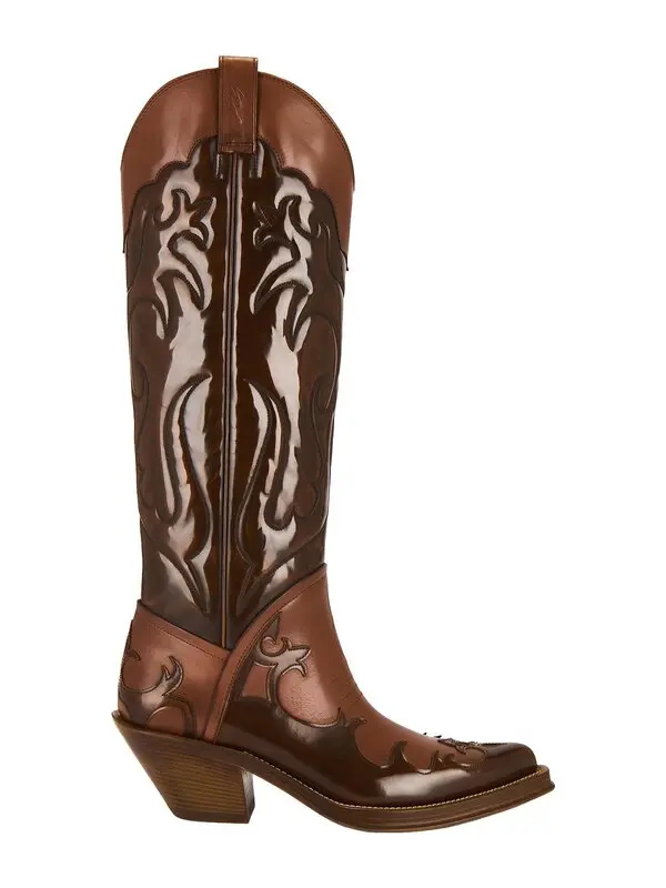 Gabriela Hearst Capitana Boots - Cognac