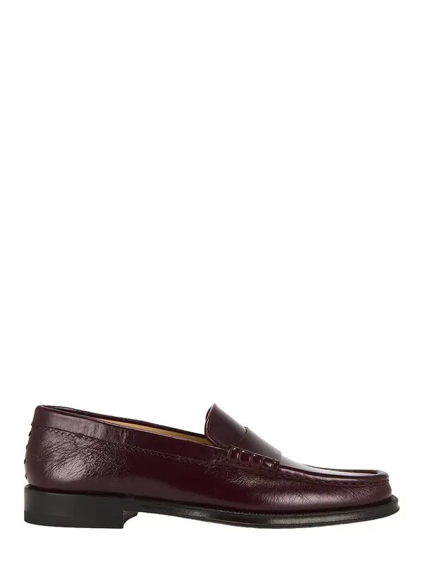 Gabriela Hearst Seren Loafer - Bordeaux