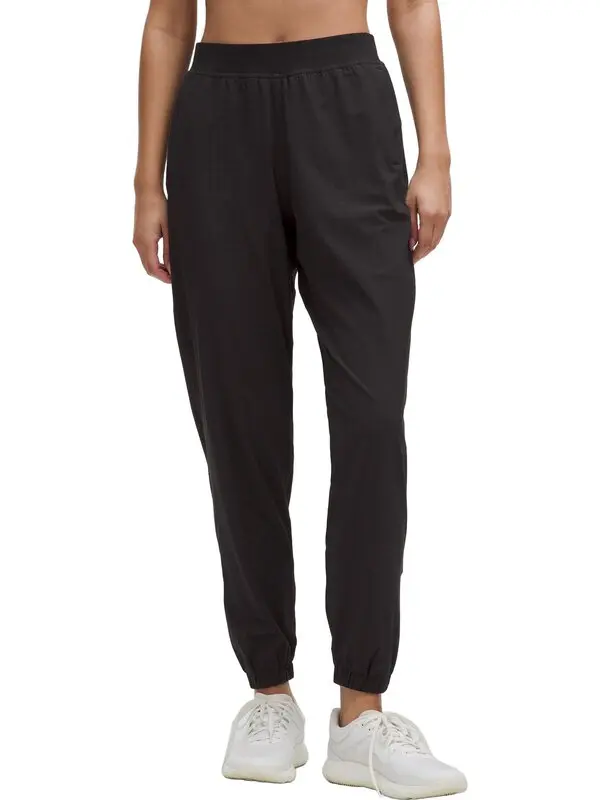 Lululemon Adapted State Perforated High-rise Jogger - Black