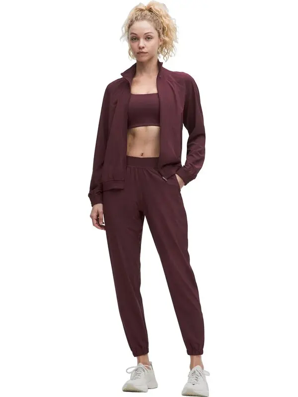 Lululemon Adapted State Perforated High-rise Jogger - Goodnight Plum