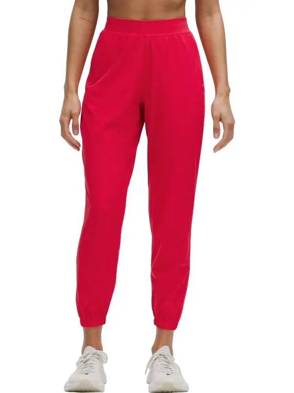 Lululemon Adapted State Perforated High-rise Jogger - Red Glow