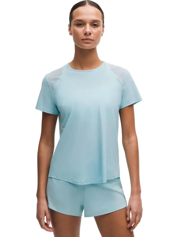 Lululemon Sculpt Short-sleeve Shirt - Foam Cloud