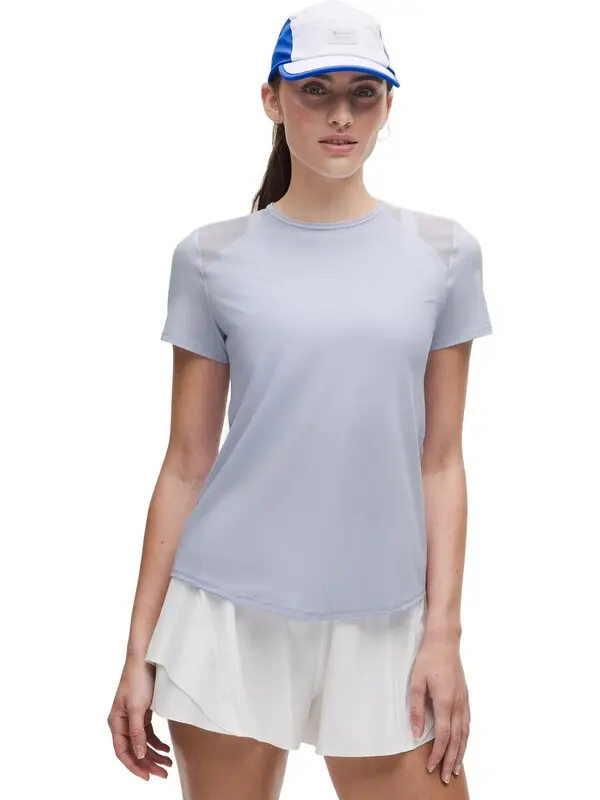 Lululemon Sculpt Short-sleeve Shirt - Serene Blue