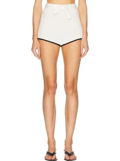 LA PORTE French Tipped Hot Short - Cloud