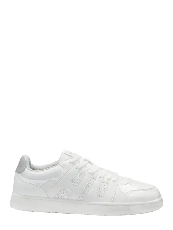 Hugo Faux-leather Sneakers - White
