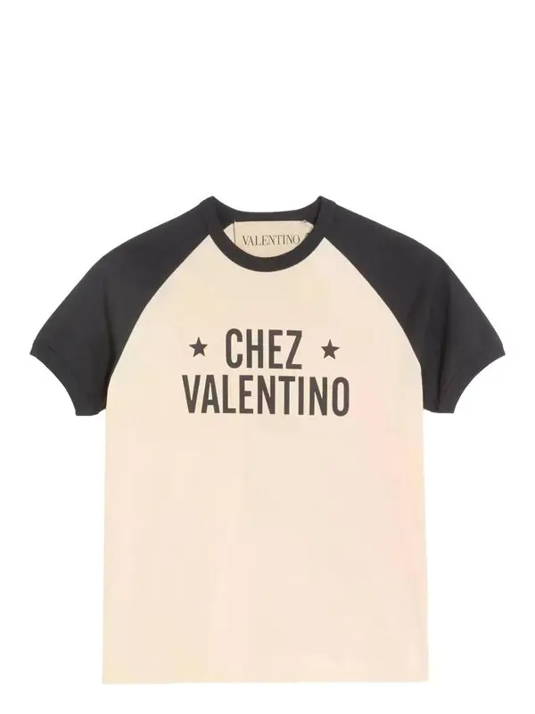 Valentino Garavani Chez-print T-shirt - Neutrals