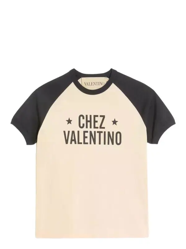 Valentino Garavani Chez-print T-shirt - Neutrals