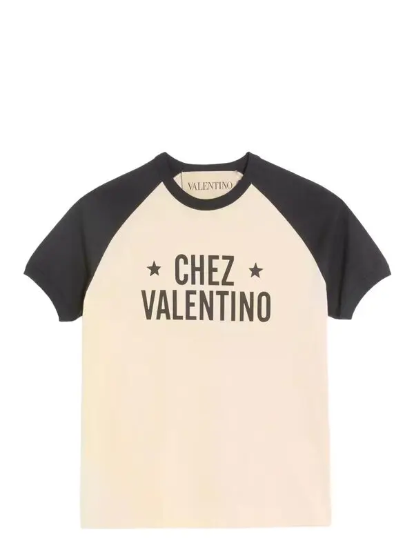 Valentino Garavani Chez-print T-shirt - Neutrals