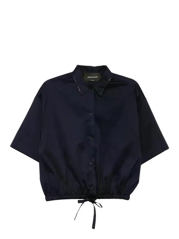 Fabiana Filippi Short Sleeves Shirt - Blue