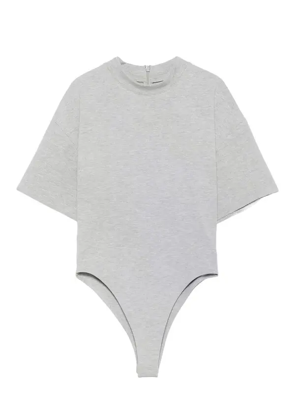 David Koma Short-sleeve Bodysuit - Grey