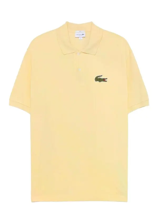 Lacoste Logo-patch Polo Shirt - Yellow