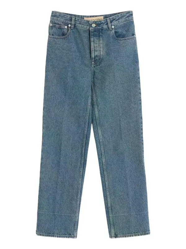 Valentino Garavani Straight-leg Jeans - Blue