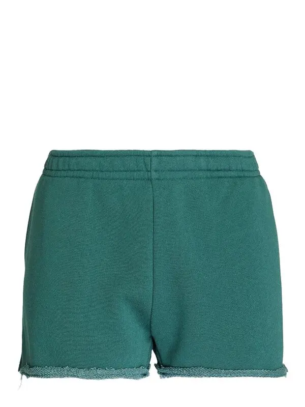 Rag & Bone Baja French Terry Shorts - Forest Green