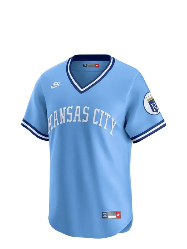 Nike Bo Jackson Kansas City Royals Cooperstown Dri-fit Adv Mlb Limited Jersey - Blue