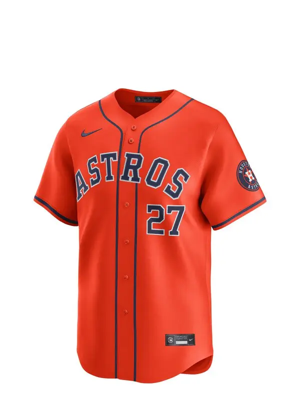 Nike Jose Altuve Houston Astros Dri-fit Adv Mlb Limited Jersey - Orange